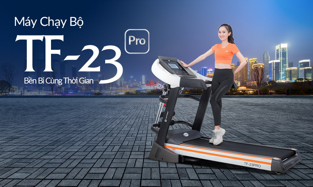 Máy Chạy Bộ Tech Fitness TF-23 Pro - Kangwon Group
